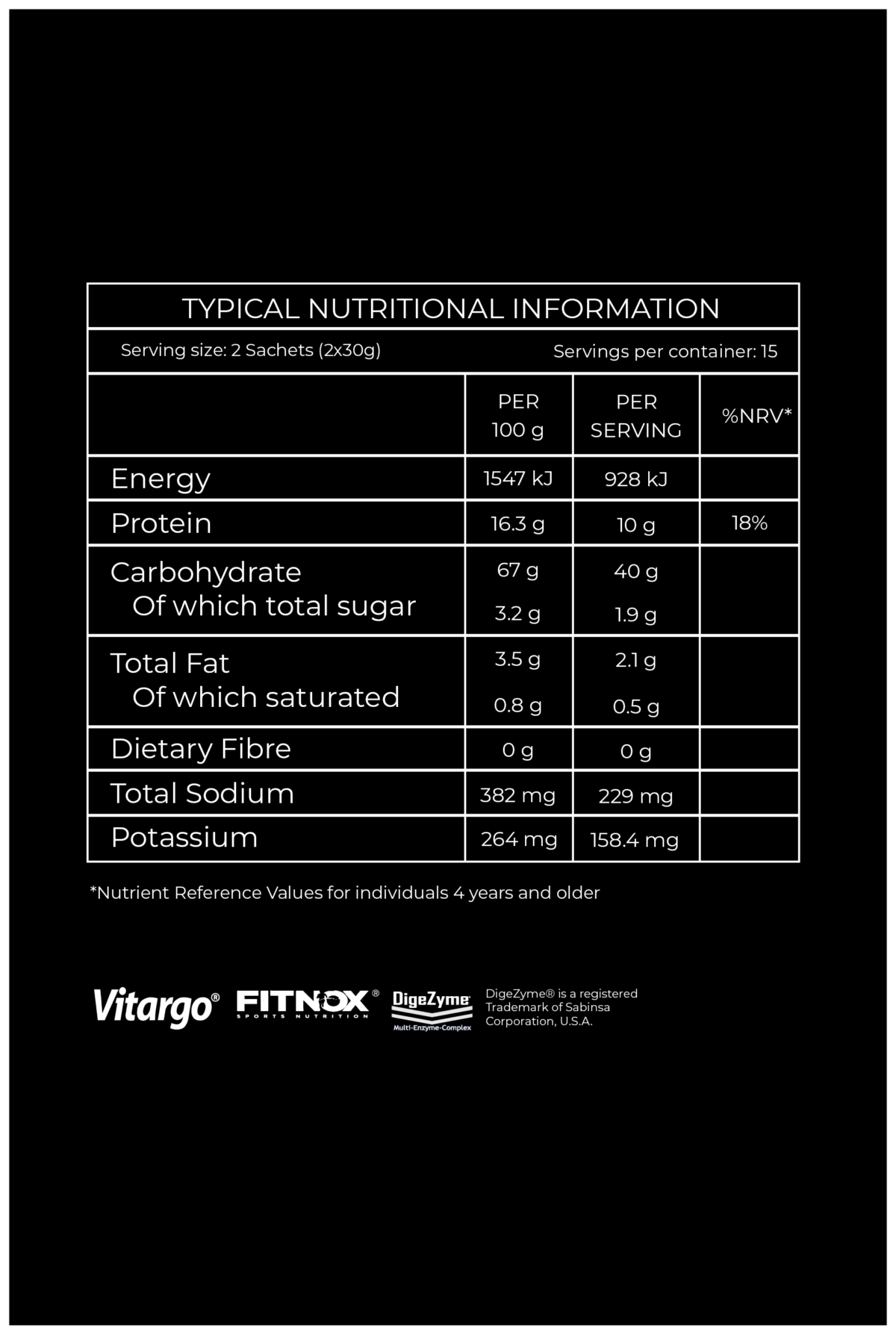 Endurance Protein Shake Strawberry Flavour - Kerry Piper